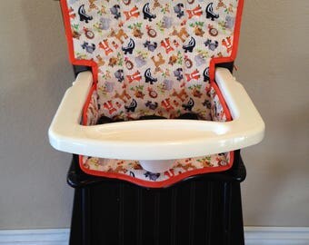 Wooden high chair | Etsy