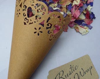 Confetti cone | Etsy