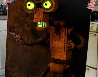 Futurama canvas | Etsy