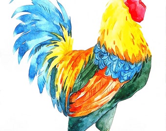 Abstract animal art | Etsy