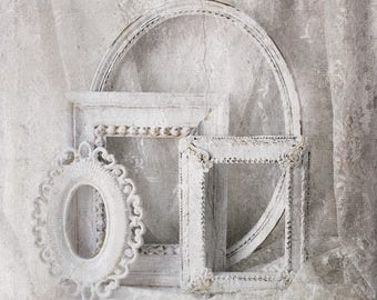 Shabby chic frame | Etsy