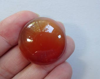 Red cabochon | Etsy