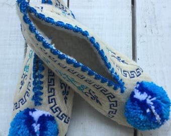 Greek slippers | Etsy