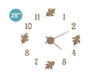 Unique wall clock | Etsy