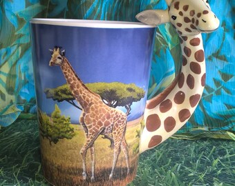 Giraffe mug | Etsy