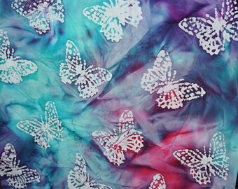 Butterfly batik | Etsy
