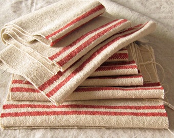 Grain sack fabric | Etsy