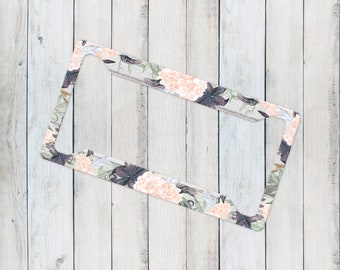 License plate frames | Etsy