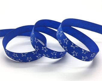 Royal blue ribbon | Etsy