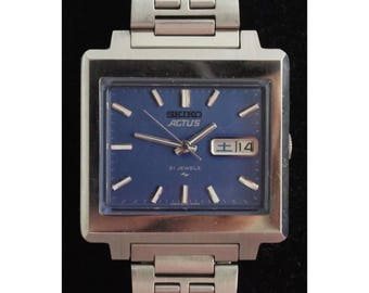 Square mens watch | Etsy