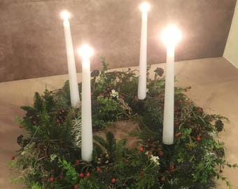 Advent wreath | Etsy