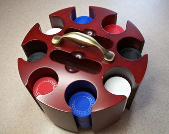 Poker chip caddy | Etsy