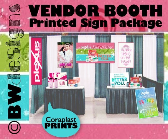 PRINTED Vendor Show Signage Expo Signs Event Marketing