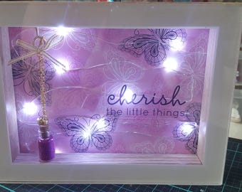 Shadow box light | Etsy