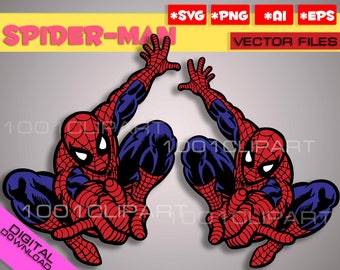 Spiderman svg | Etsy