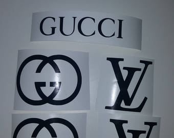 Gucci decal | Etsy