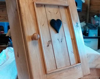 Barn Wood Toilet Cabinet