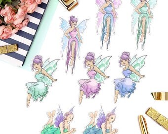 Fairy stickers | Etsy