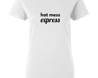 Hot mess shirt | Etsy