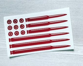 Bullet american flag | Etsy