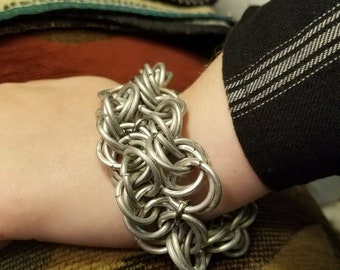 Double Spiral Link Bracelet Tutorial