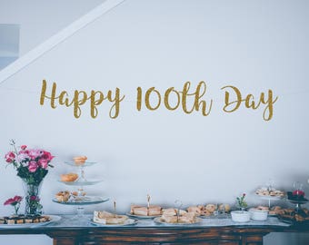 Happy 100 days | Etsy