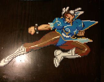 Chun Li perler beads