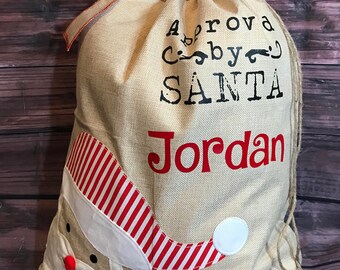 Santa sack | Etsy