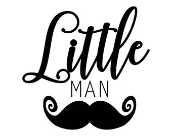 Little man svg | Etsy