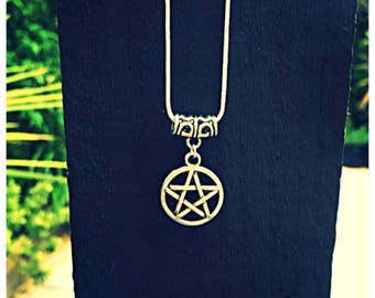 Pentagram necklace | Etsy