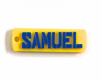 3d printed name tag | Etsy