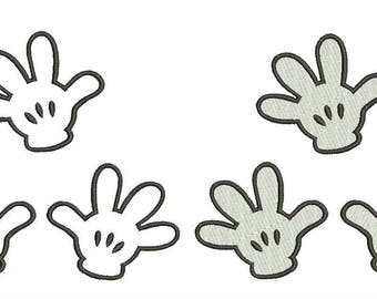 Mickey mouse finger | Etsy