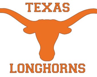 Longhorn decal | Etsy