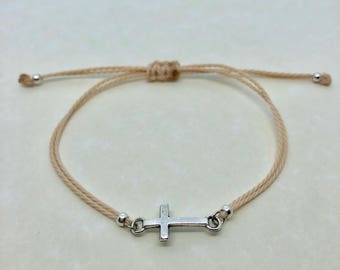 Cross bracelet | Etsy