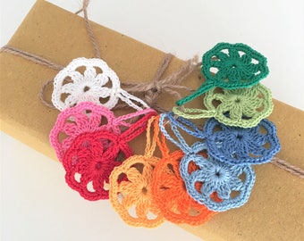 Crochet gift tags | Etsy