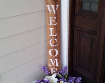 Wood welcome sign | Etsy