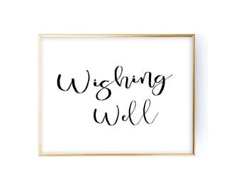 Wedding wishing well | Etsy