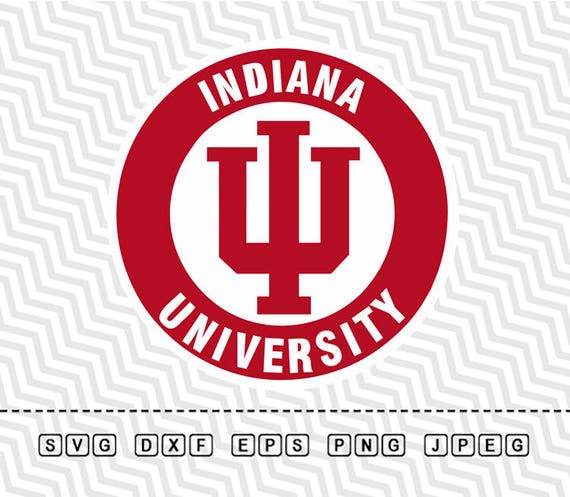 SVG Indiana Hoosiers Logo Vector Layered Cut File Silhouette