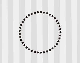 Polka dot frame | Etsy