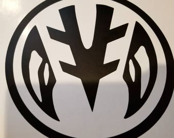 Power rangers decal | Etsy