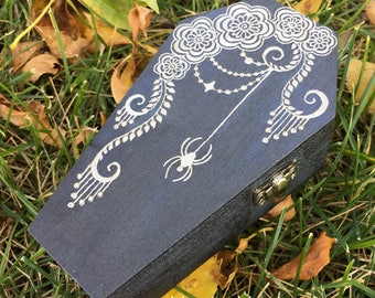 Gothic jewelry box | Etsy