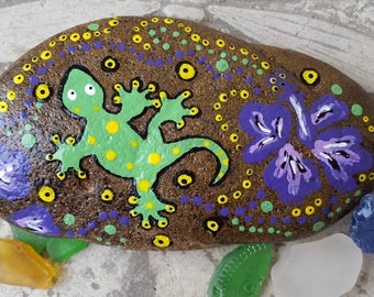 Painted rock art | Etsy