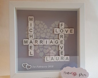Scrabble wedding | Etsy