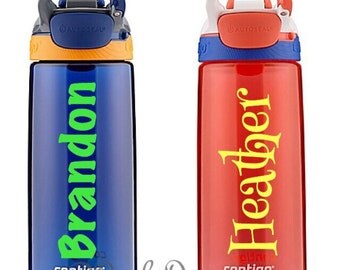 Water bottle decal | Etsy