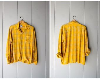 Mustard yellow shirt | Etsy