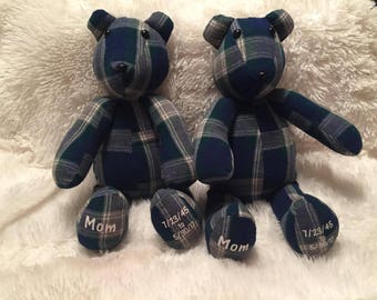 Memory bear | Etsy