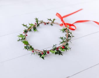 Christmas holly | Etsy