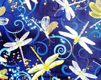 Dragonfly fabric | Etsy