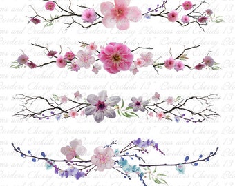 Flower border | Etsy