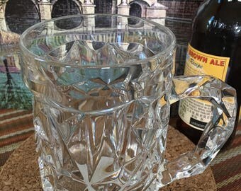 Crystal beer mugs | Etsy